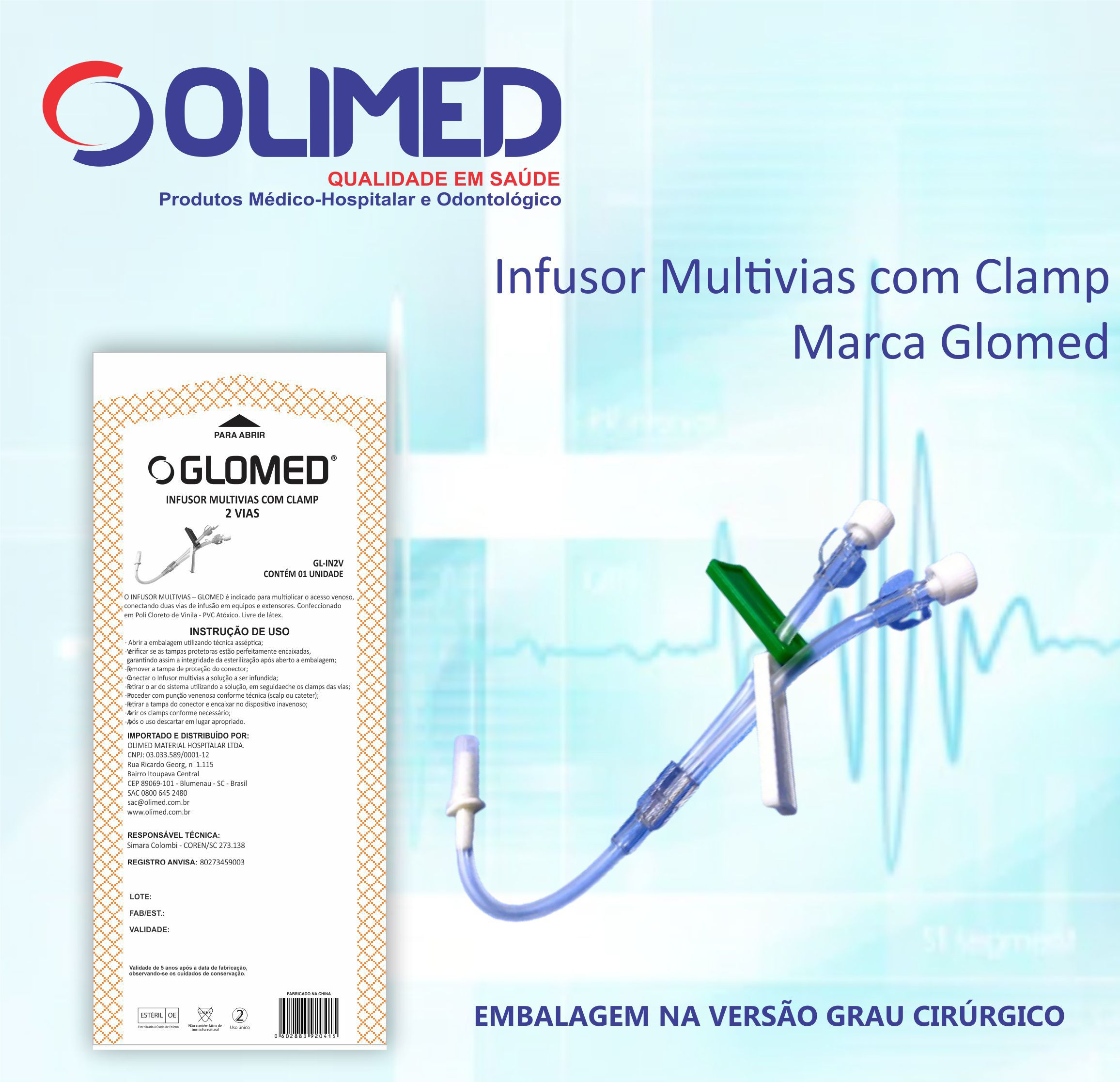 Produtos Glomed | Olimed